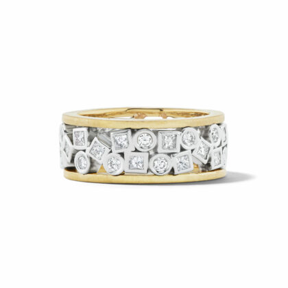 Scribble Cascade Wide Ring – David Melnick Jewelry / D ☆ D